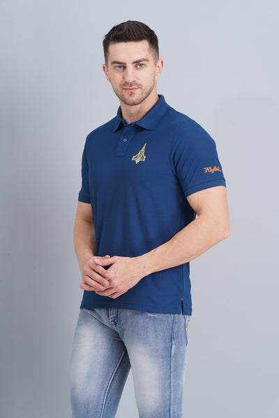 Men's Polo T Shirt Rafale Rama Blue – SVN9T9 SPORTS WEAR PRIVATE LIMITED